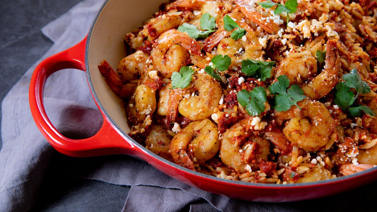 February 2020 Honorable Mention - Grilled Southwest Shrimp on Santa Fe ...