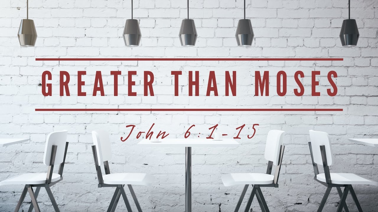 John 6 Sermon Extra - Jesus as Greater Moses - YouTube