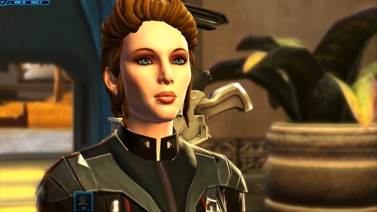 SWTOR - Female Imperial Sniper - Getting Married - YouTube