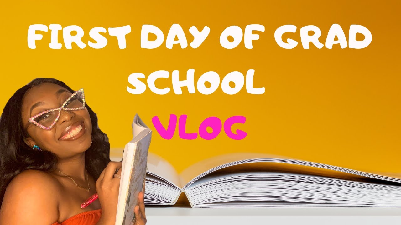 VLOG | FIRST DAY OF GRAD SCHOOL - YouTube