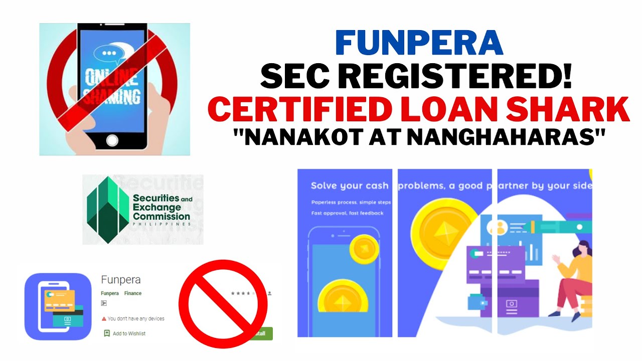 FUNPERA - ay isang Loan Shark at Data Violators na Lending App - YouTube