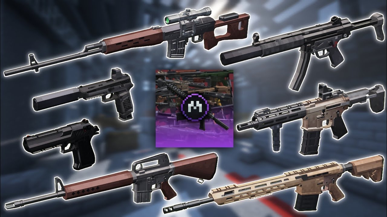 Minecraft TaCZ Maxstuff Gunpack - All Weapons Showcase | v1.7.1 | By ...