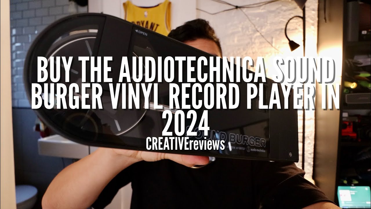 Buy the Audiotechnica Sound Burger Vinyl Record Player in 2024 - YouTube
