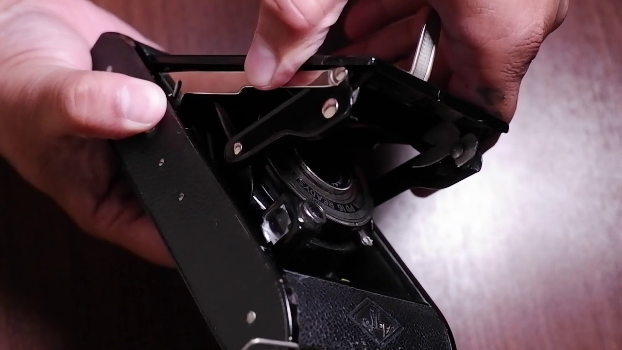 6x9 AGFA Medium Format Bellows Foldable Camera from 1929 - YouTube