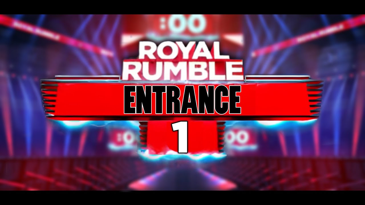 No.1 - WWE ROYAL RUMBLE 2023 - Stage Animation. - YouTube