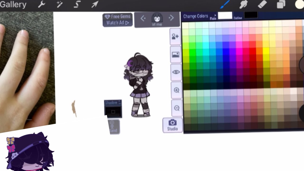 Gacha skin color? 🧐 - YouTube