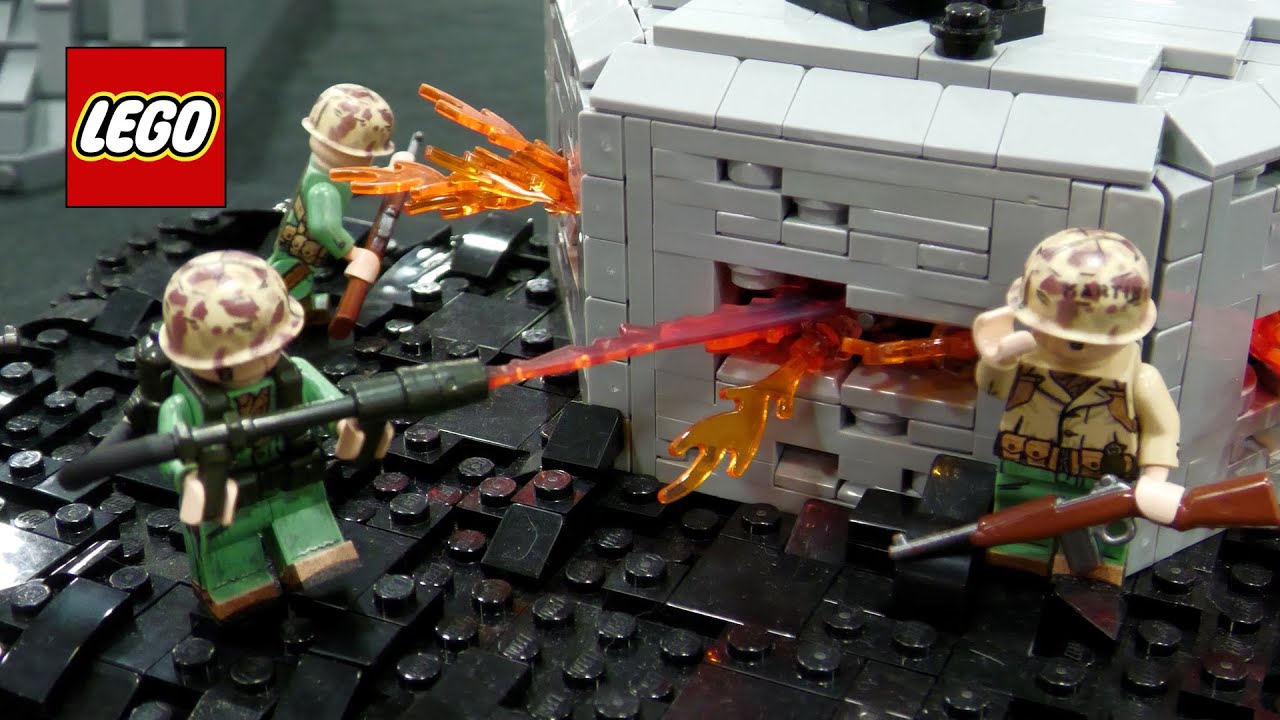 US Military History Timeline in LEGO - YouTube