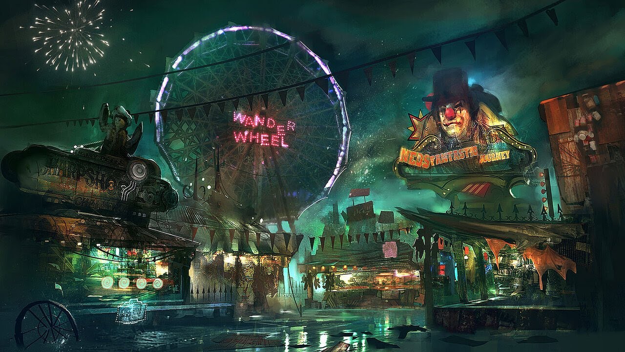 you’re visiting a haunted creepy circus/carnival (playlist) - YouTube