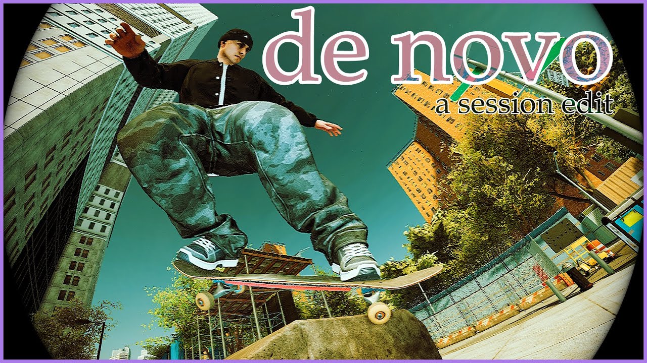 De Novo - A SESSION 1.0 SKATE EDIT - YouTube