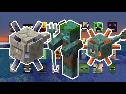 WATER TEAM VS 3 OF EVERY MOB | MINECRAFT