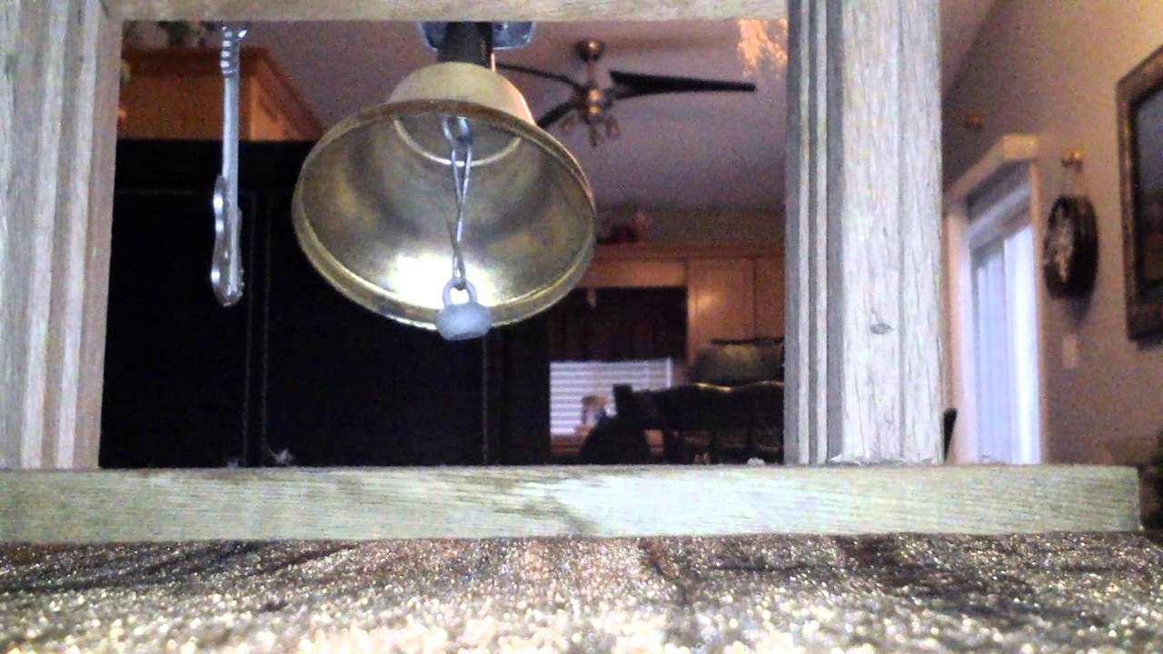 my first model of church bells - YouTube