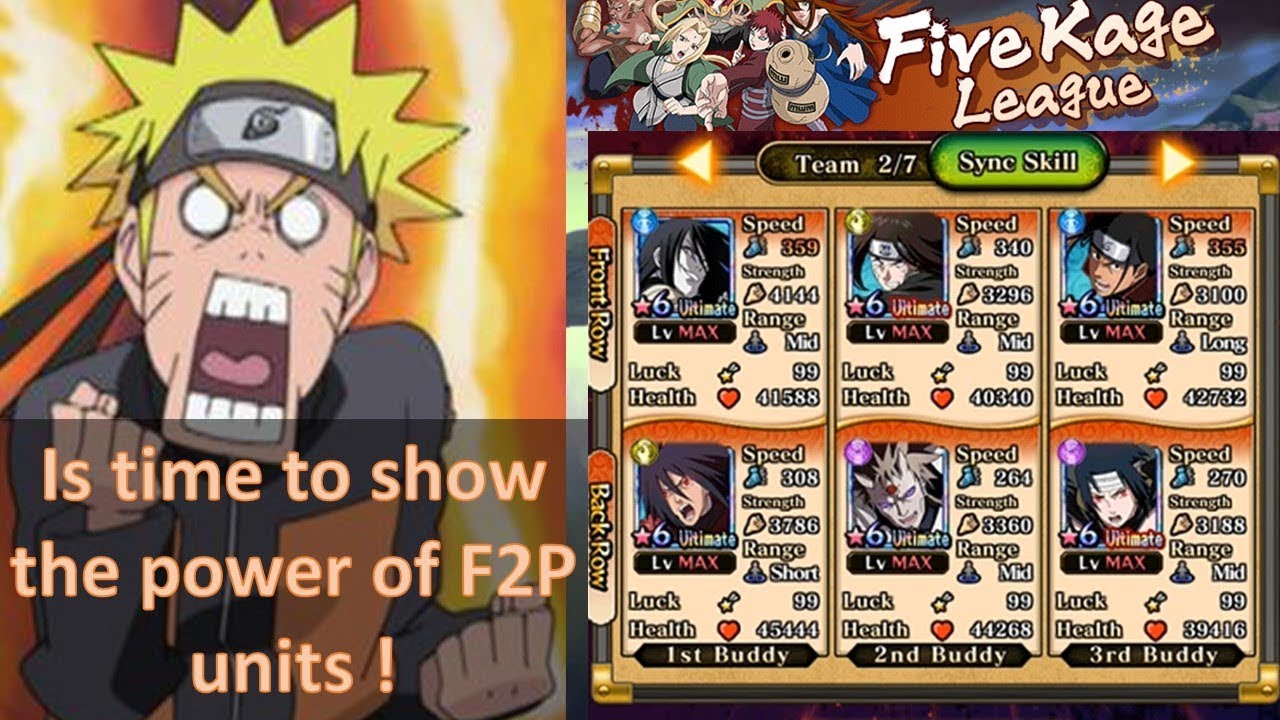 IMPACTS UNITS TIME TO SHINE !!! (5KL Qualf matches) | Naruto Blazing ...