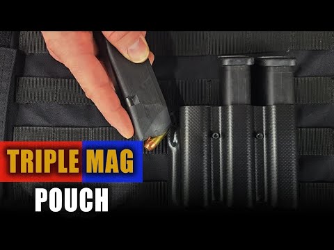 @SafeLifeDefenseBodyArmor Triple Mag Pouch - YouTube