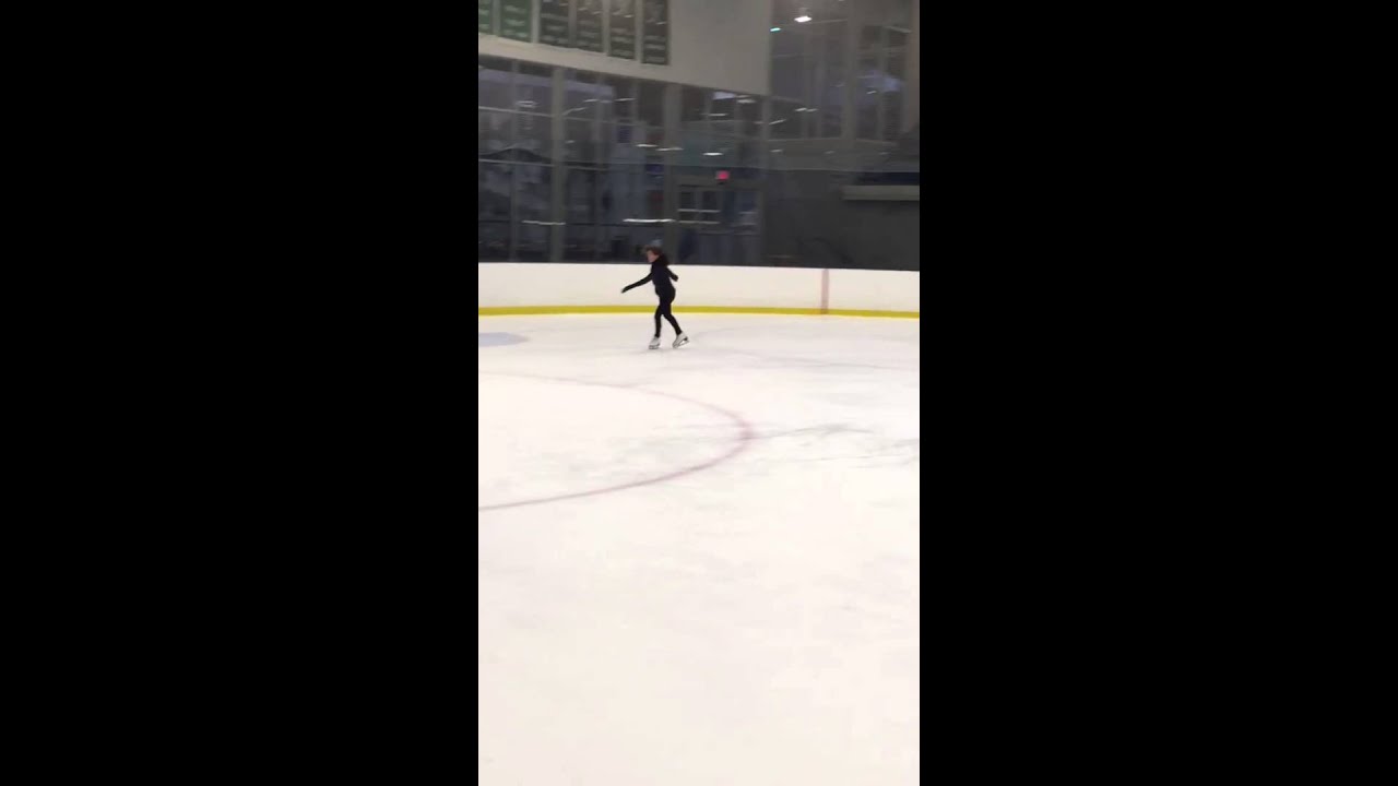 First triple lutz - YouTube
