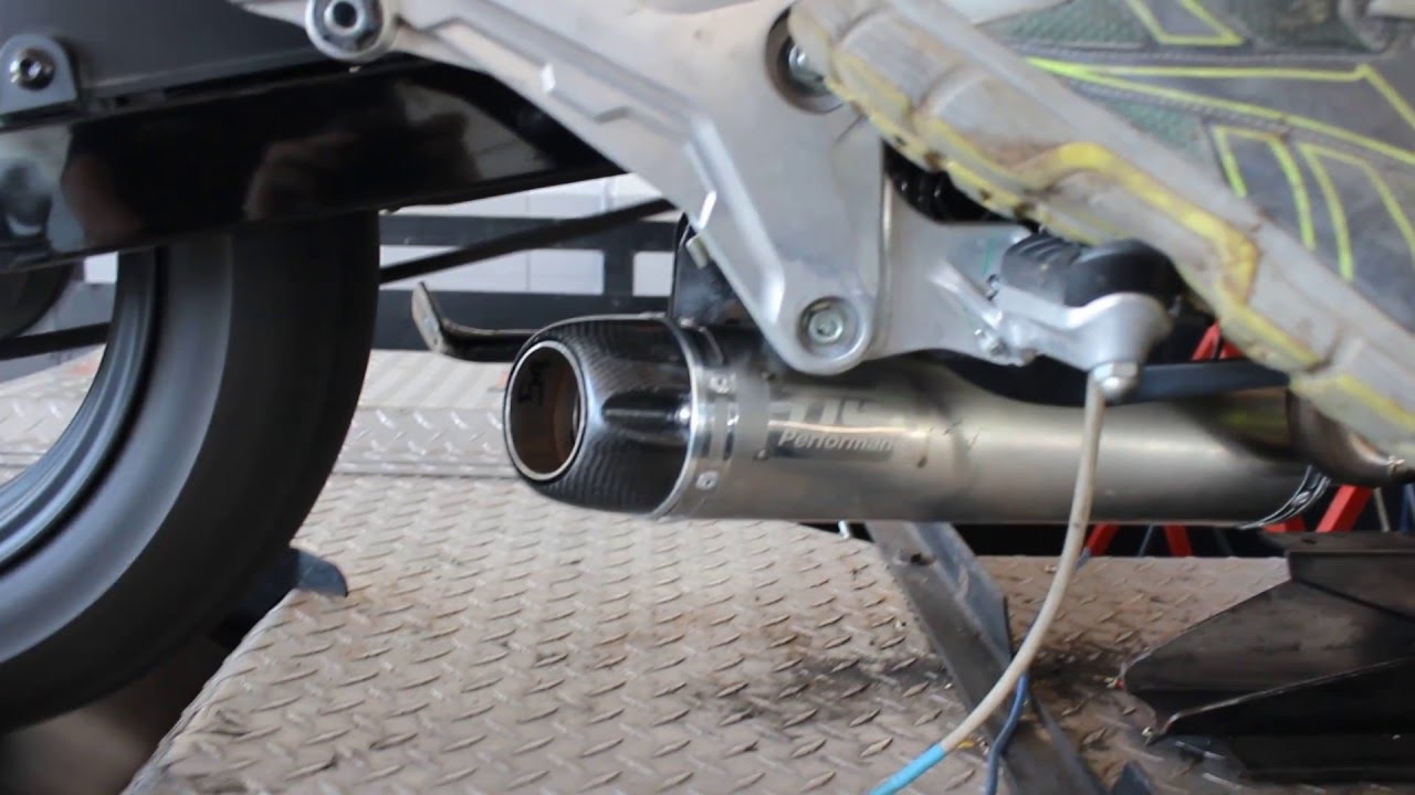 New MSX125SF Grom exhaust by TYGA Performance - YouTube