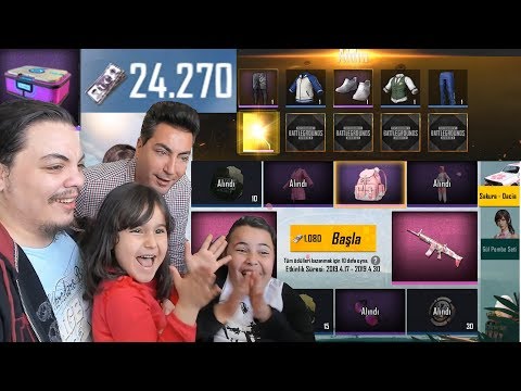 23 Nisan!! KIZ KARDEŞLERİMLE KUTU AÇILIMI Pubg Mobile