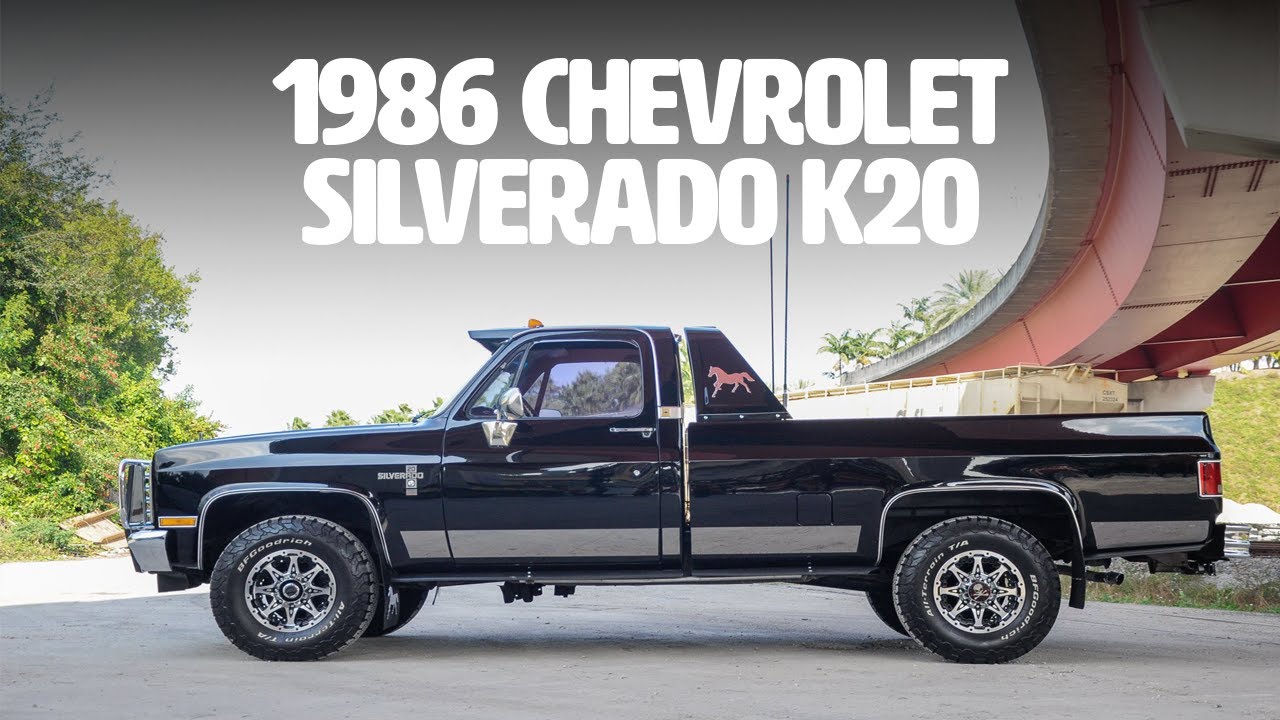 1986 Chevrolet K20 Diesel Review & Test-Drive | WALKAROUND REVIEW ...