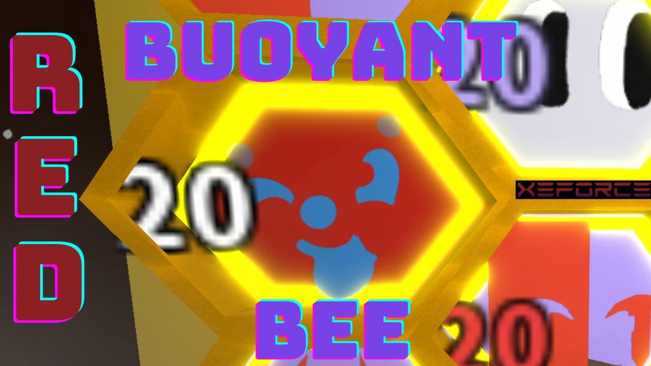 RED BUOYANT BEE | Roblox - Bee Swarm Simulator - Beesmas 2021 - YouTube