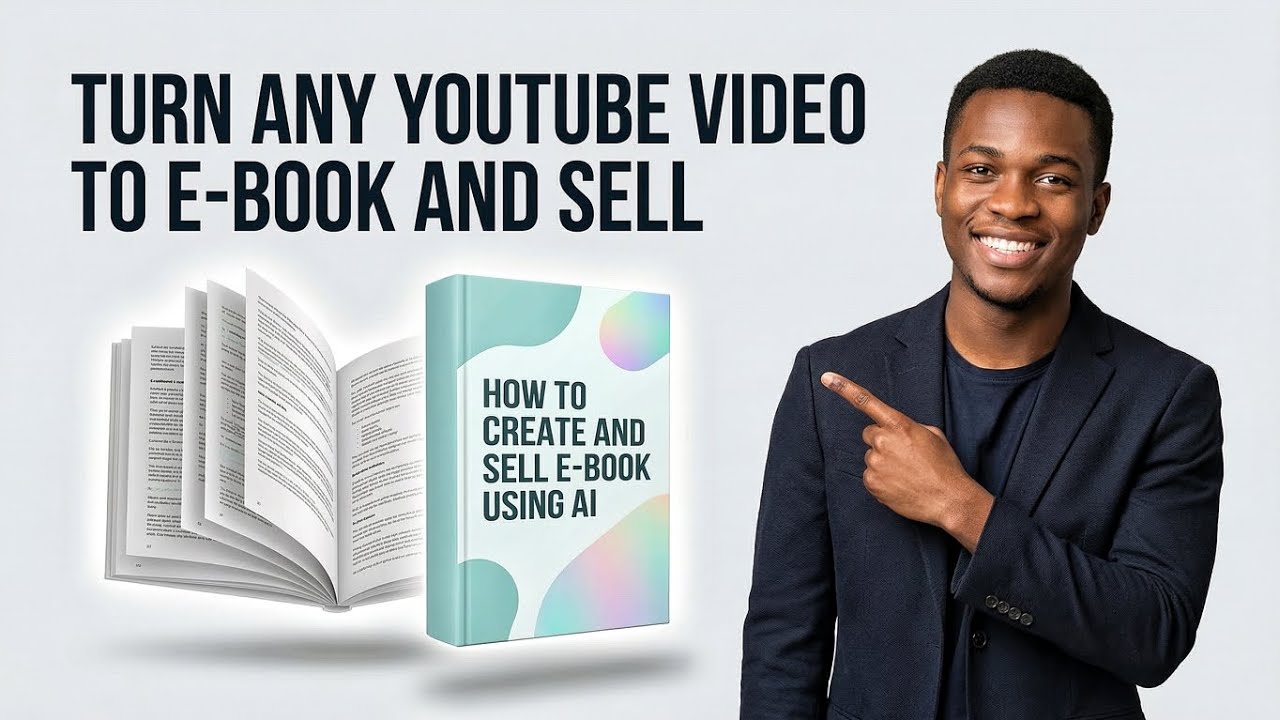 How I Create and Sell EBook From Any YouTube Videos Using AI (100% Free ...