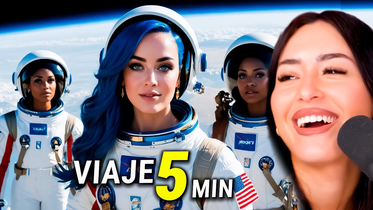 KATY PERRY y OTRAS CELEBRITIES VIAJAN al ESPACIO e INTERNET ESTALLA en ...