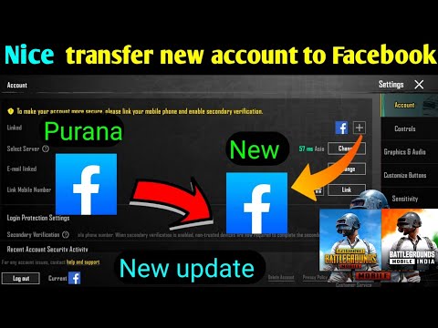 HOW TO TRANSFER BGMI PUBG MOBILE ACCOUNT OLD FACEBOOK TO NEW FACEBOOK | FB ID CHANGE IN PUBG BGMI