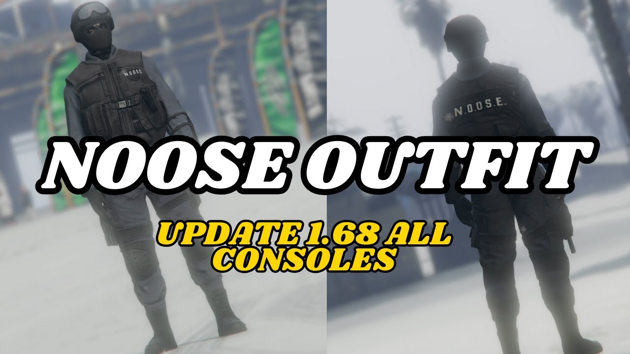 *NEW* GTA 5 ONLINE HOW TO GET THE NOOSE OUTFITS! (Rare SWAT Outfit ...