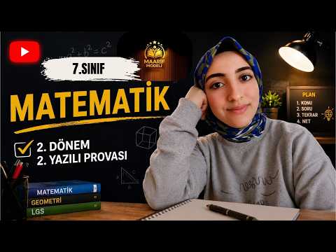 7.SINIF Matematik 2.Dönem 2.Yazılı Ülke Geneli Sınav Provası