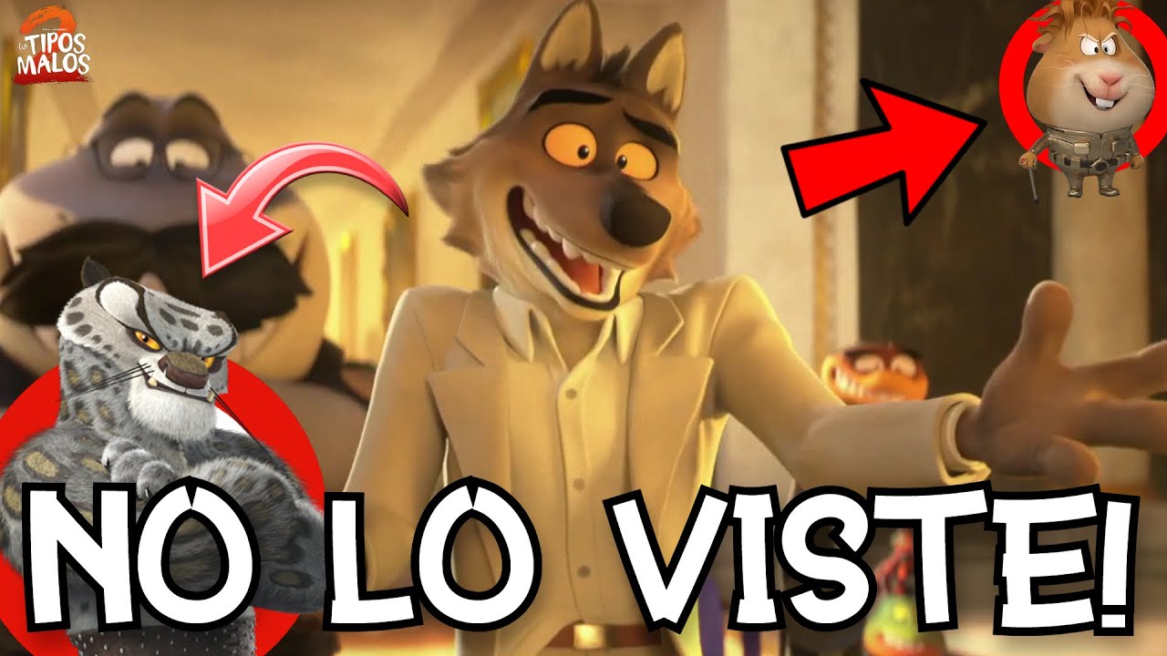 6 COSAS que NO NOTASTE en el TRAILER de LOS TIPOS MALOS 2 de DREAMWORKS ...