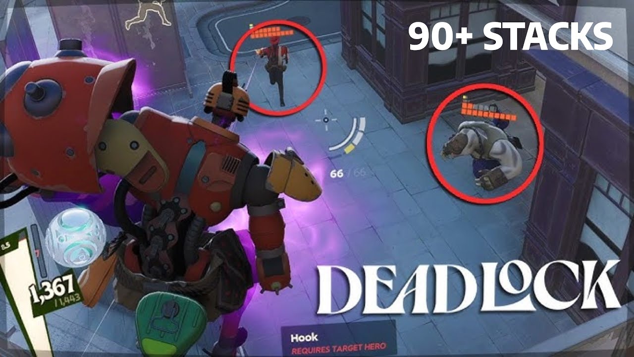 Bebop Deadlock Gameplay | 90+ Stacks Insane Combat!! - YouTube