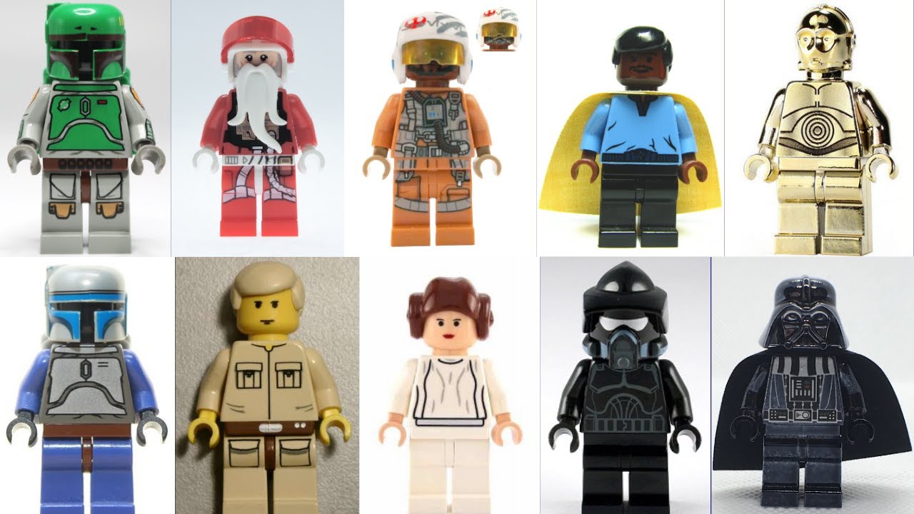 Top 5 Most Expensive LEGO Star Wars Minifigures! - YouTube