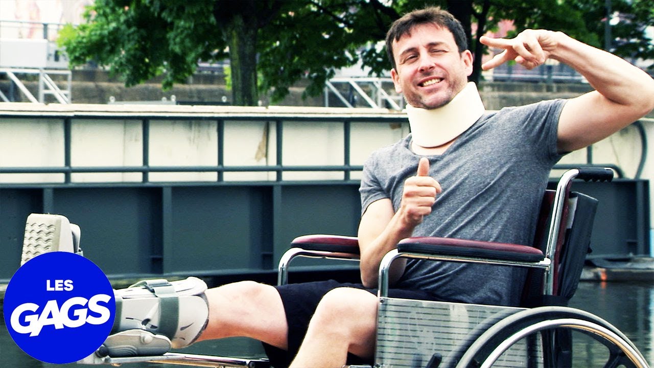 Il s'est cassé la gueule| Juste Pour Rire Les Gags - YouTube