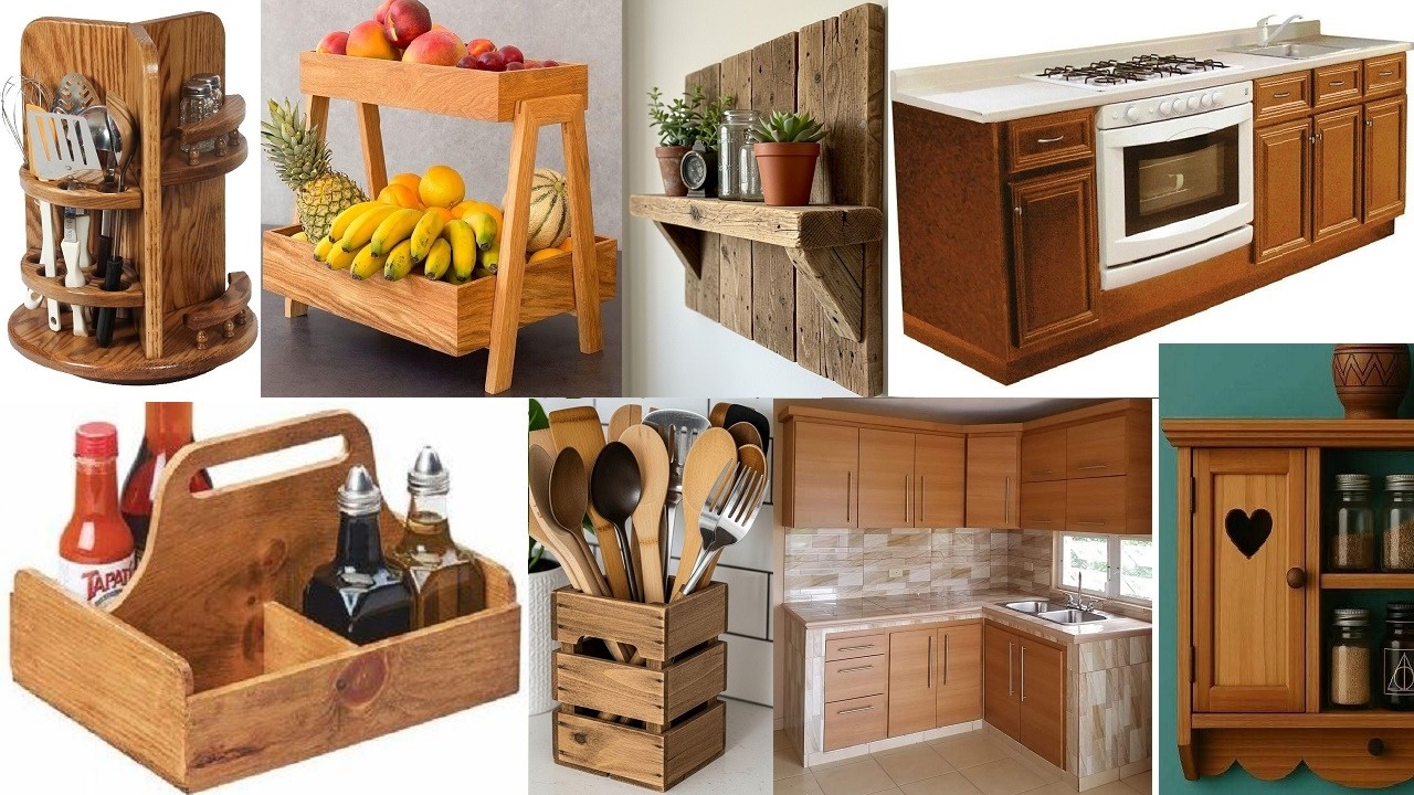 Wooden kitchen items you might need to consider having - YouTube
