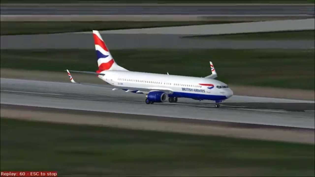 [HD] British Airways 737-800 Takeoff at London Heathrow Airport - YouTube
