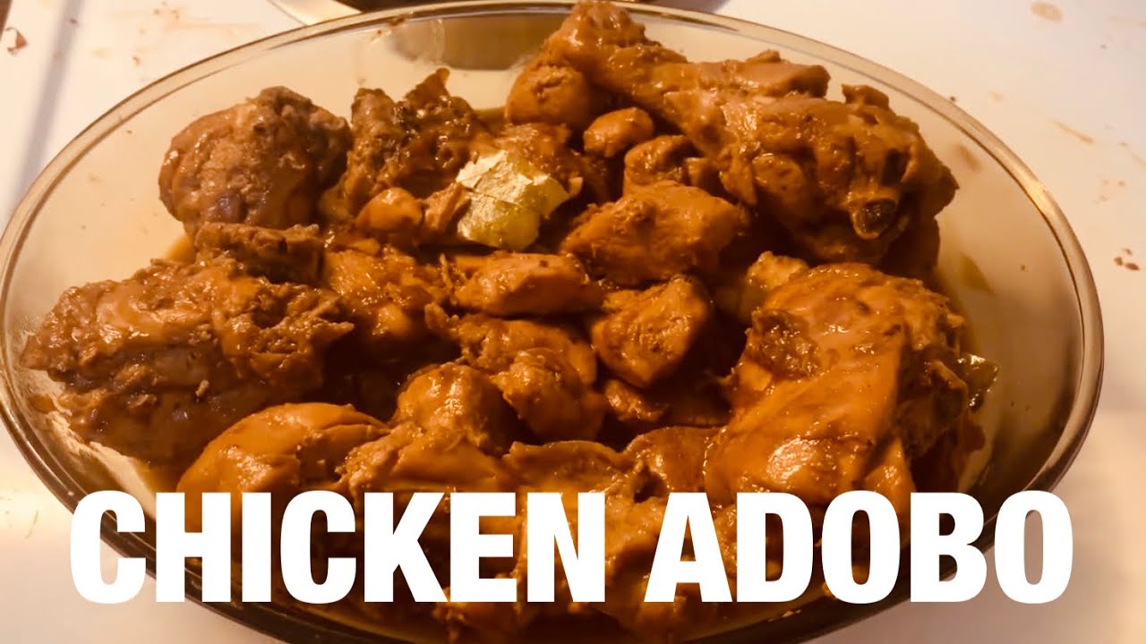 Chicken Adobo | Pinoy Manok Recipe | Vlog #3 - YouTube