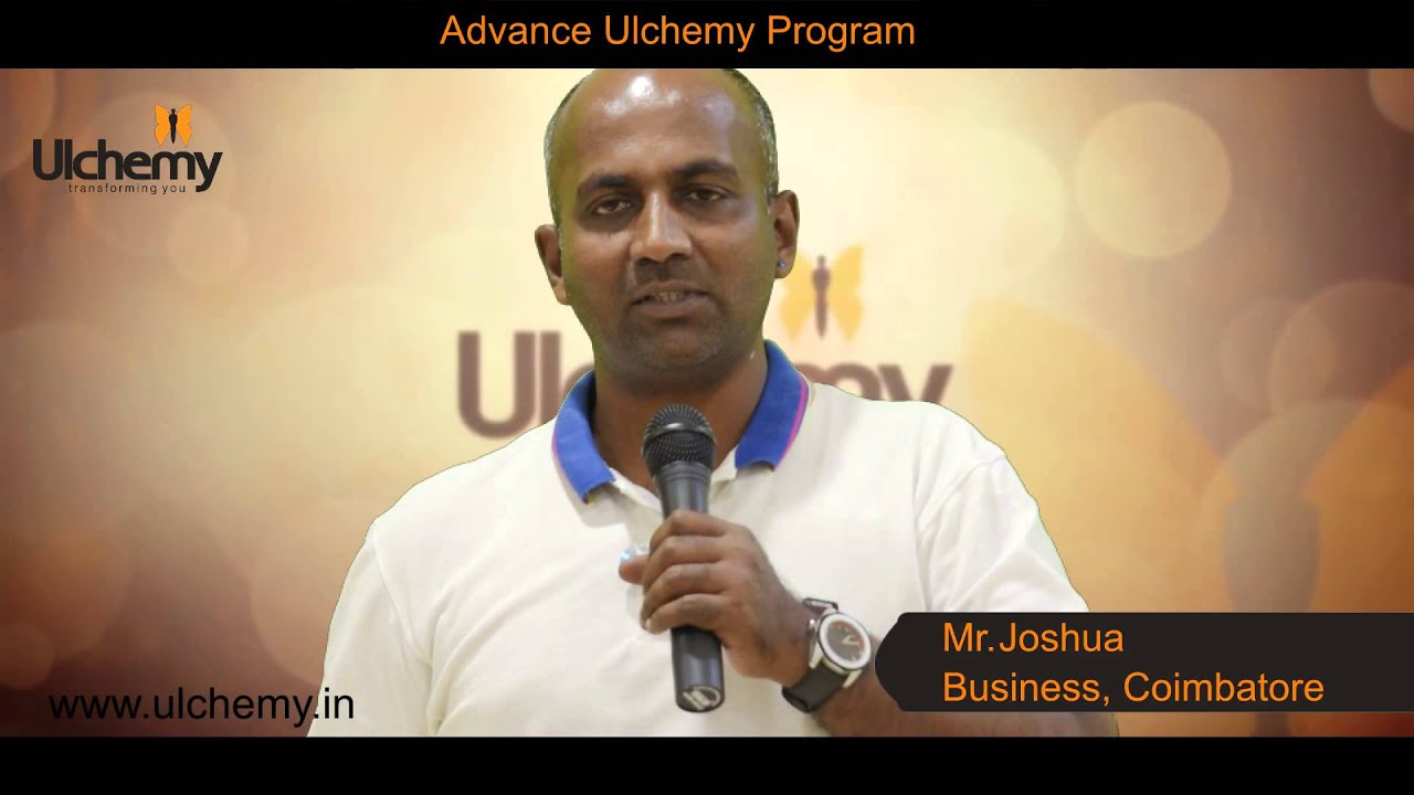 Advance Ulchemy- now i know how to live my life Joshua Experience - YouTube