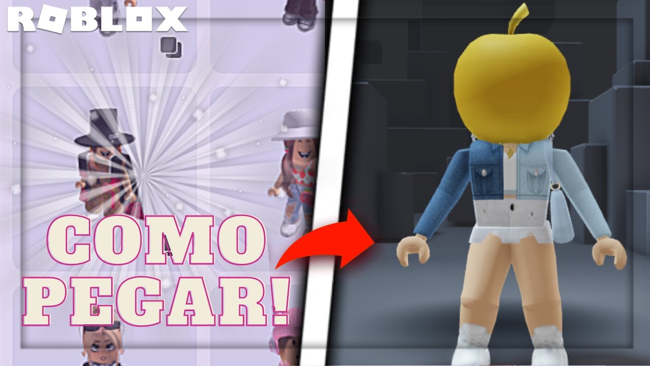 NOVO ITEN GRÁTIS! COMO PEGAR MAÇÃ DOURADA ROBLOX! - YouTube