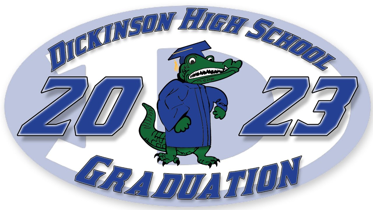 Dickinson High School 2023 Commencement Ceremony - YouTube