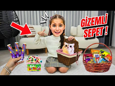 ELİF SİNEM KAPIDA SİHİRLİ SEPET VAR ‼️ GİZEMLİ SEPETTEN NELER ÇIKTI ?!