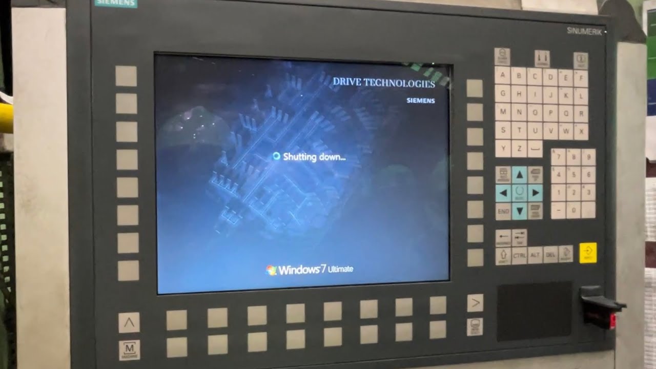 Sinumerik 840D sl: Cómo cerrar el sistema del HMI antes de cortar ...