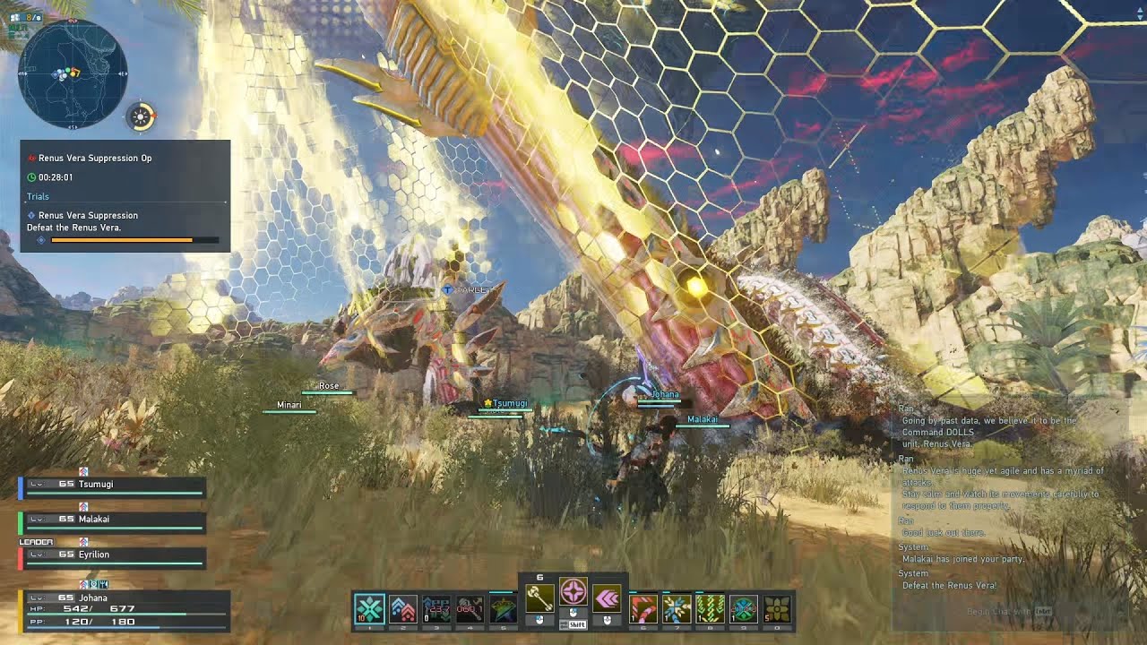 Phantasy Star Online 2: New Genesis - Renus Vera Suppression Op R3 ...