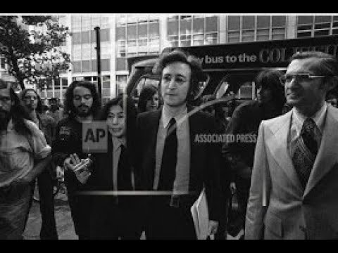 John Lennon thanks his Immigration Lawyer Leon Wildes for securing Green Card. See wildeslaw.com