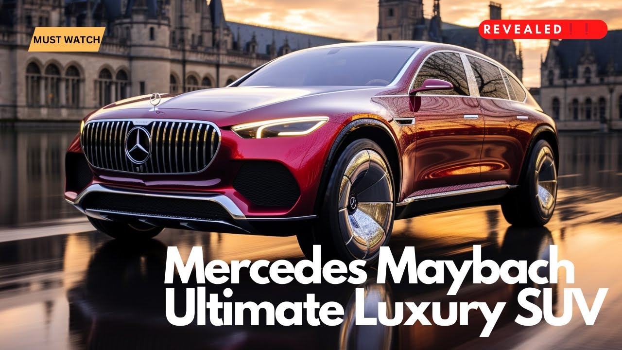 The Crossover Mercedes Maybach Ultimate Luxury SUV Exterior First Look ...