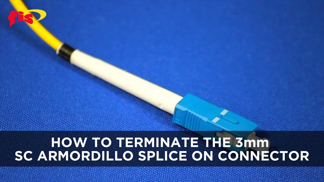 Learn How to Terminate the FIS 3mm SC Splice On Connector on a 62S ...