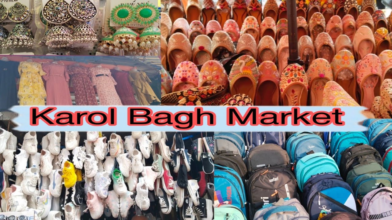 Karol Bagh Market !! Karol Bagh Monday Market !! Karol Bagh Letest ...