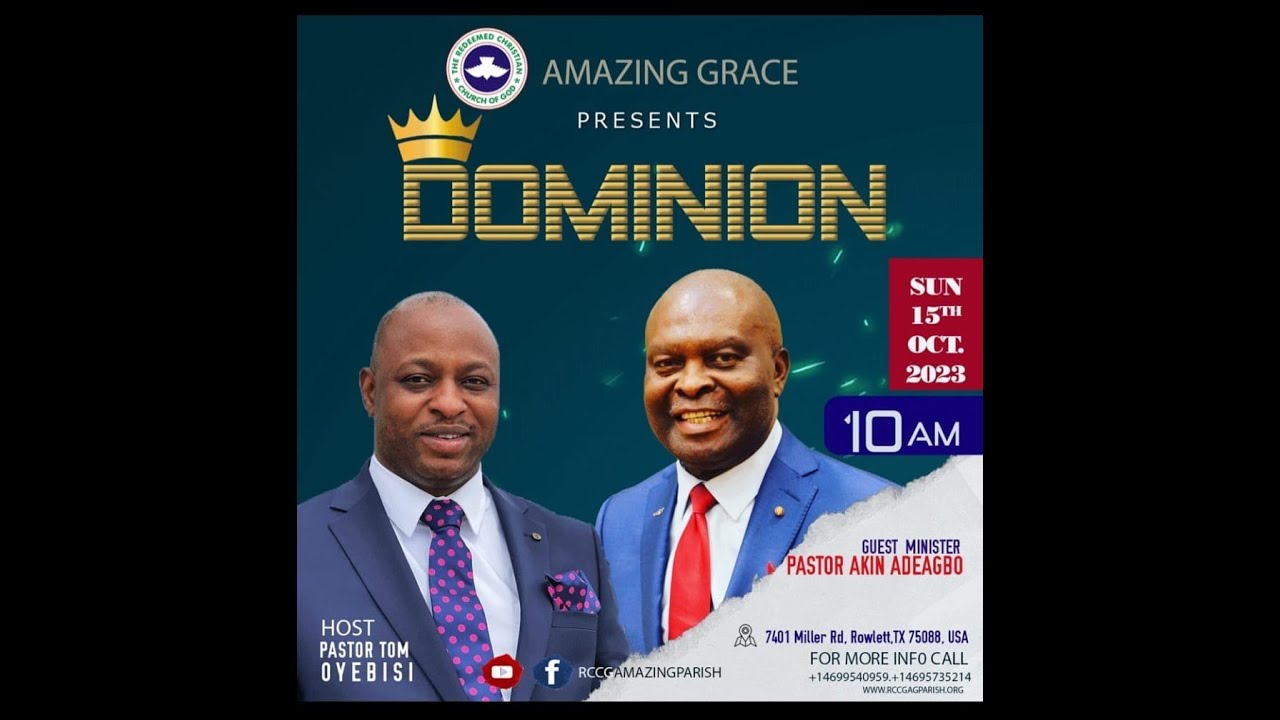 RCCG: Amazing Grace Parish Live Stream - YouTube