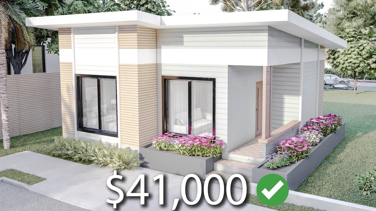 (8x8 Meters) Modern House Design | 3 Bedroom House Tour - YouTube