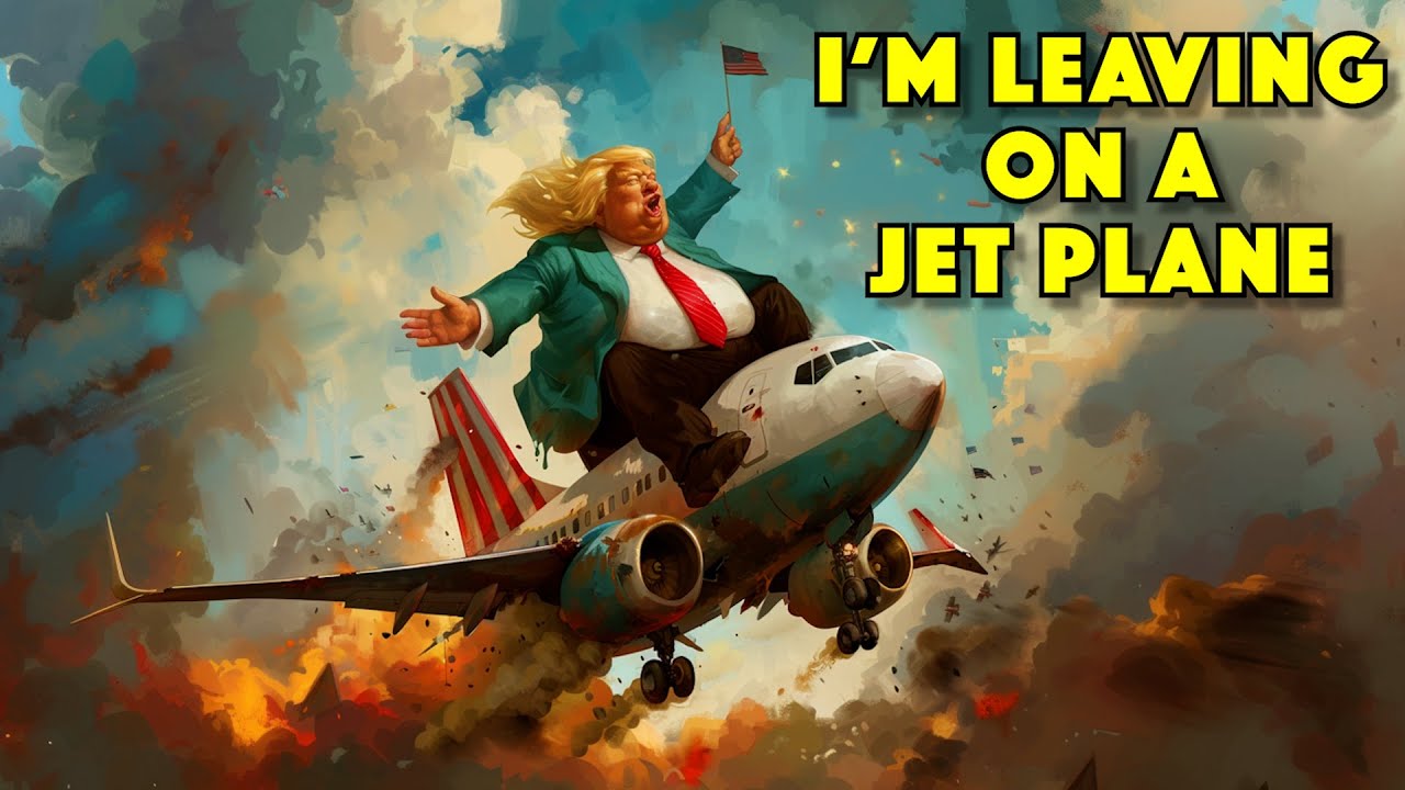 I'm Leaving On A Jet Plane (Donald Trump song parody) - YouTube