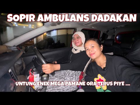 SOPIR AMBULANS DADAKAN NGETERNE MAS RISKI BEROBAT - UNTUNGE ENEK MEGA KIMAU ‼️