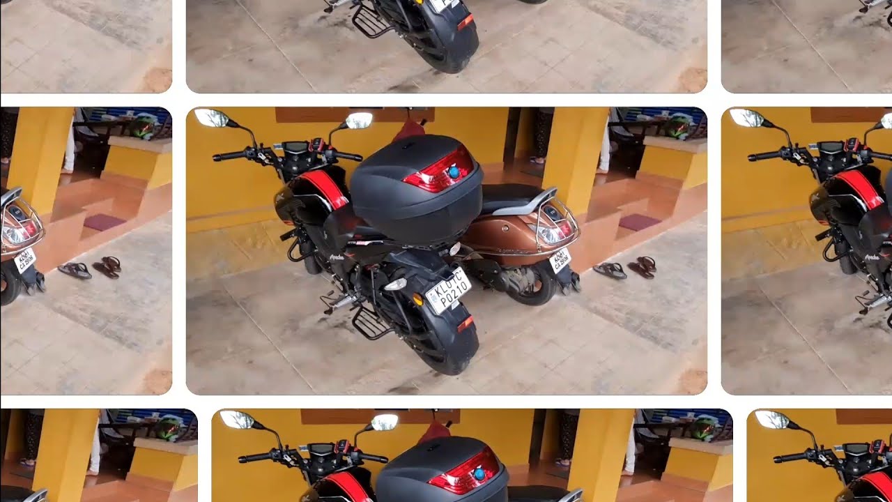 ASG SG28 The cheapest Removable Bike Top Box in india @ 2500 Rs - YouTube