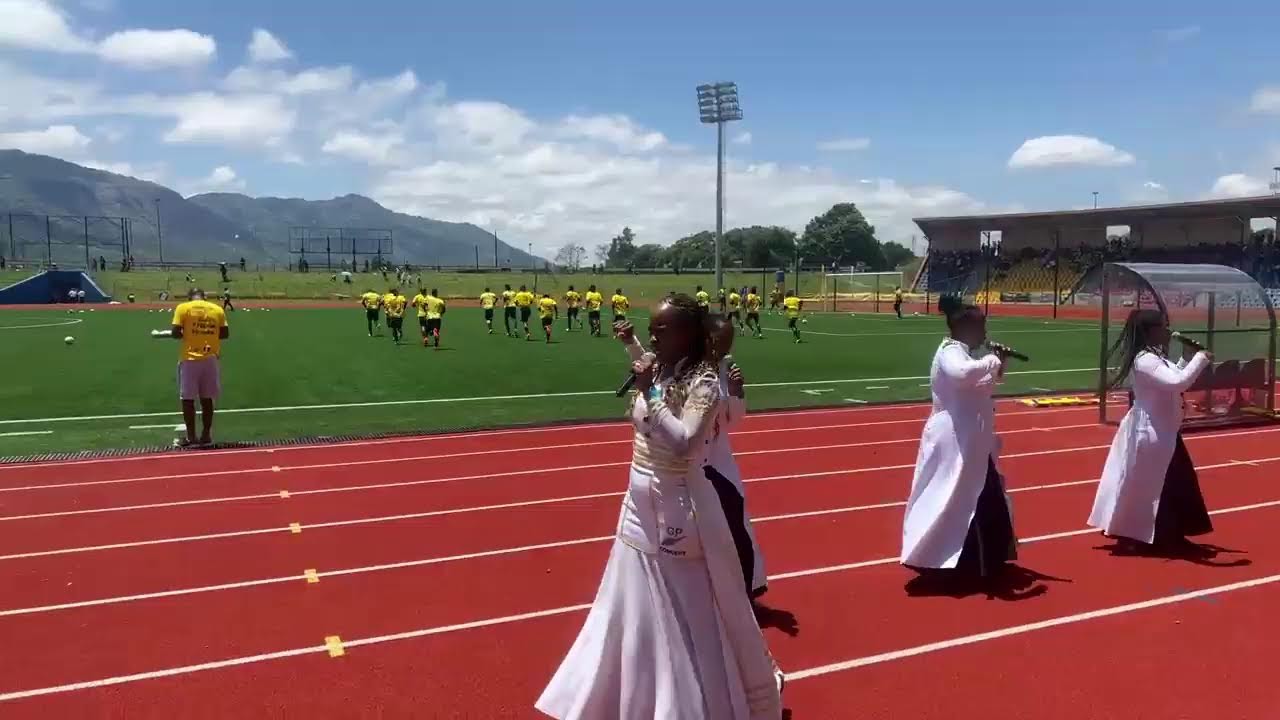 MoMoCup show at Somhlolo National Stadium. - YouTube
